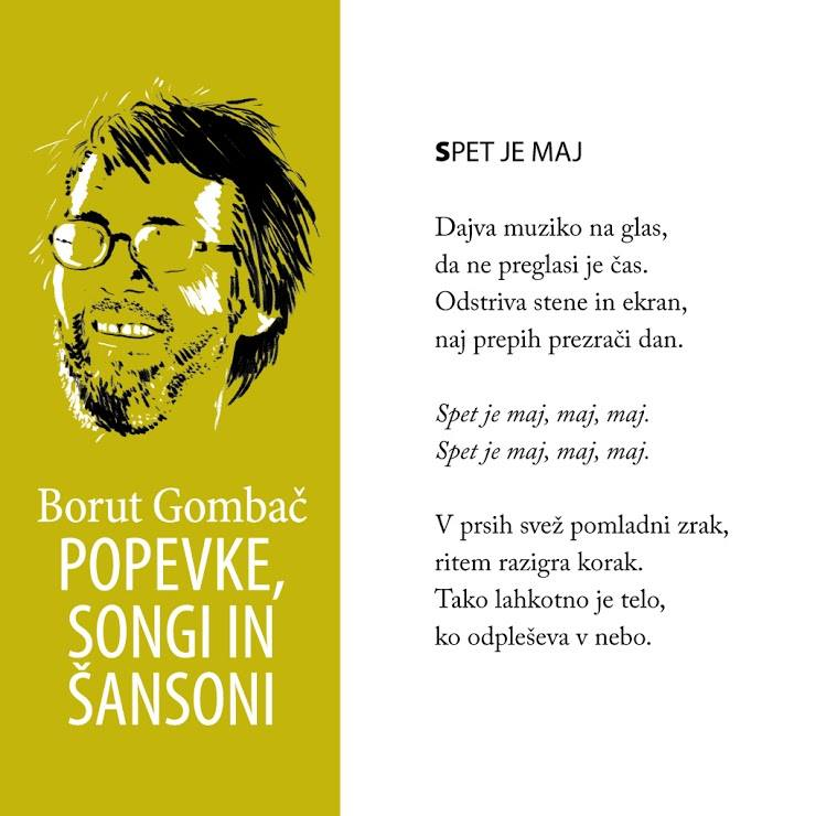 Borut Gombač: POPEVKE, SONGI IN ŠANSONI – Založba knjig Kulturni center ...